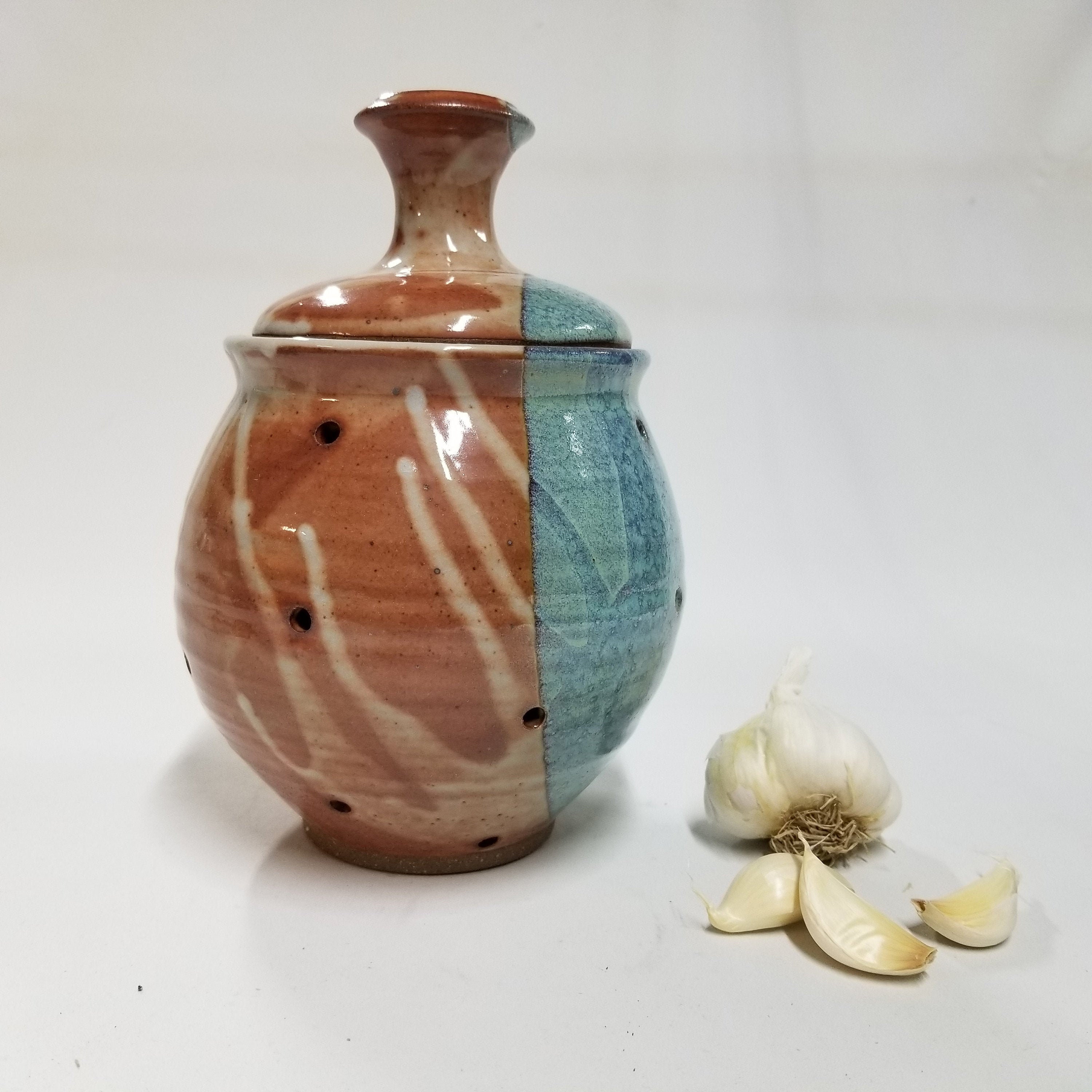 Garlic Ceramic Funk Art