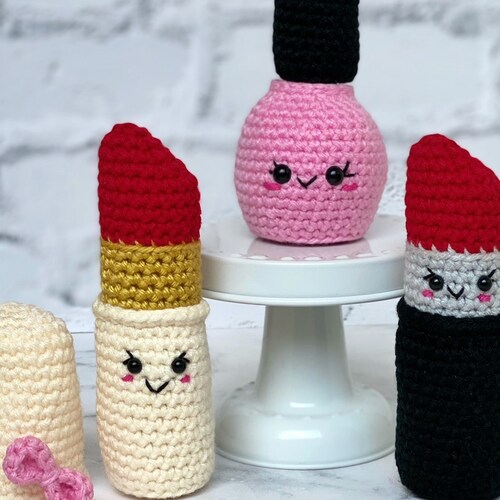 Eyeshadow Crochet Pattern Amigurumi Makeup Pattern - Etsy