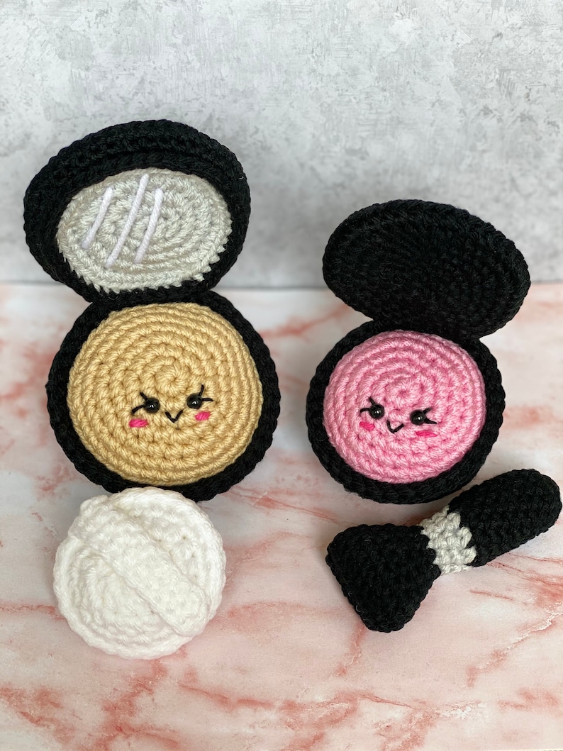 Crochet Makeup Pattern Bundle, Amigurumi Makeup Patterns - Etsy