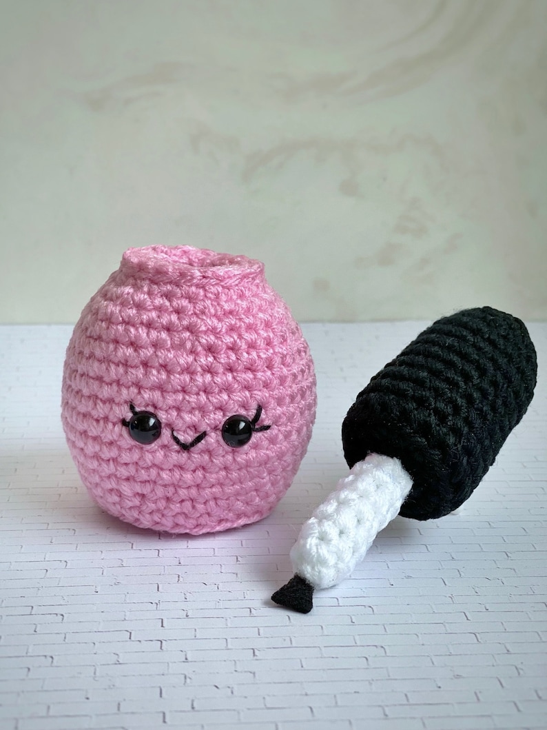 Nail Polish Amigurumi Crochet Pattern - Etsy