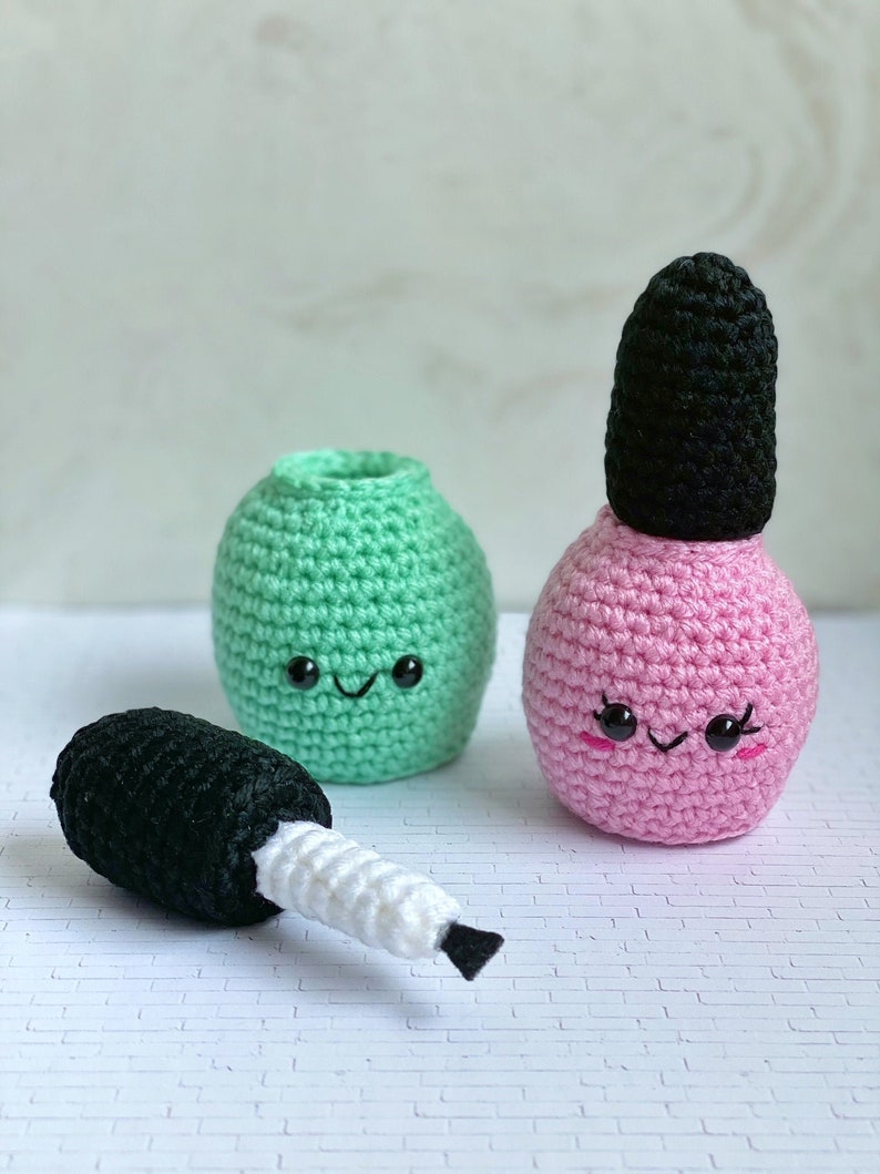 Nail Polish Amigurumi Crochet Pattern - Etsy