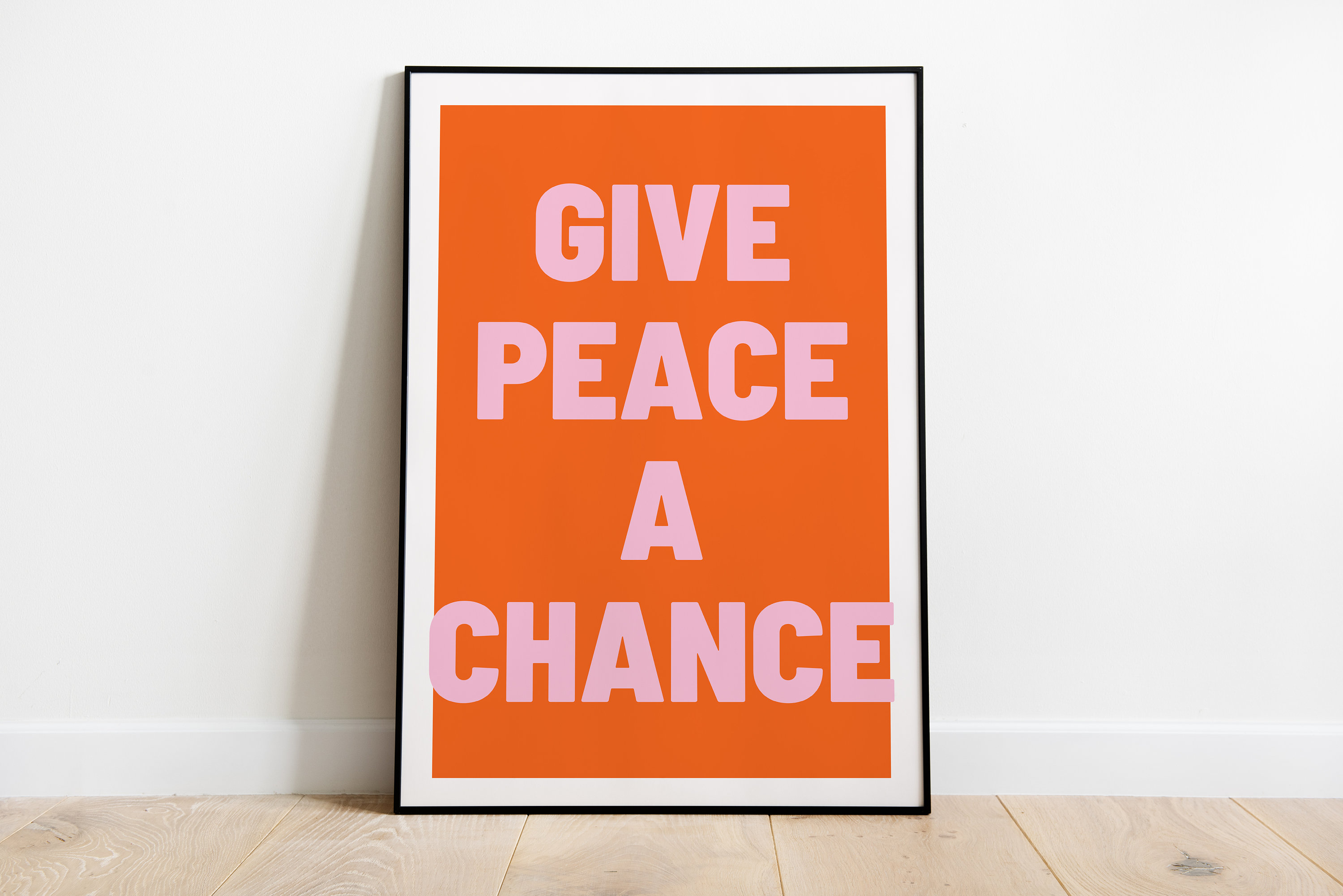 John Lennon Give Peace A Chance Poster