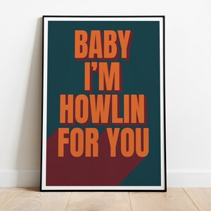 The Black Keys | Howlin for You | Lyrics Print | A3 A4 A5 | Unframed ...