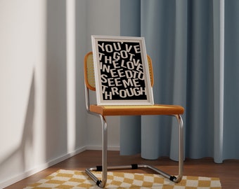 Merde French Shit Girl Power Wall Art Pink Red Print Unframed A3 A4 A5 ...