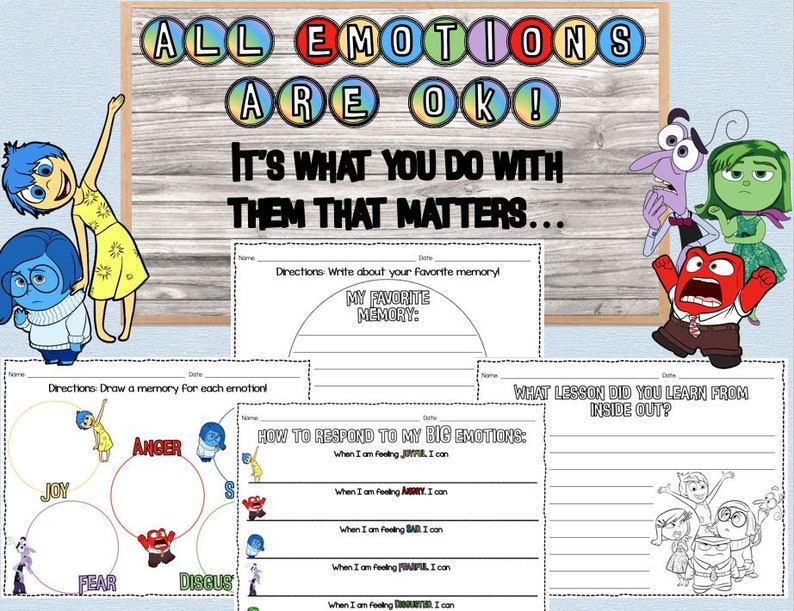 Printable Social/emotional Bulletin Board Kit and Activity - Etsy