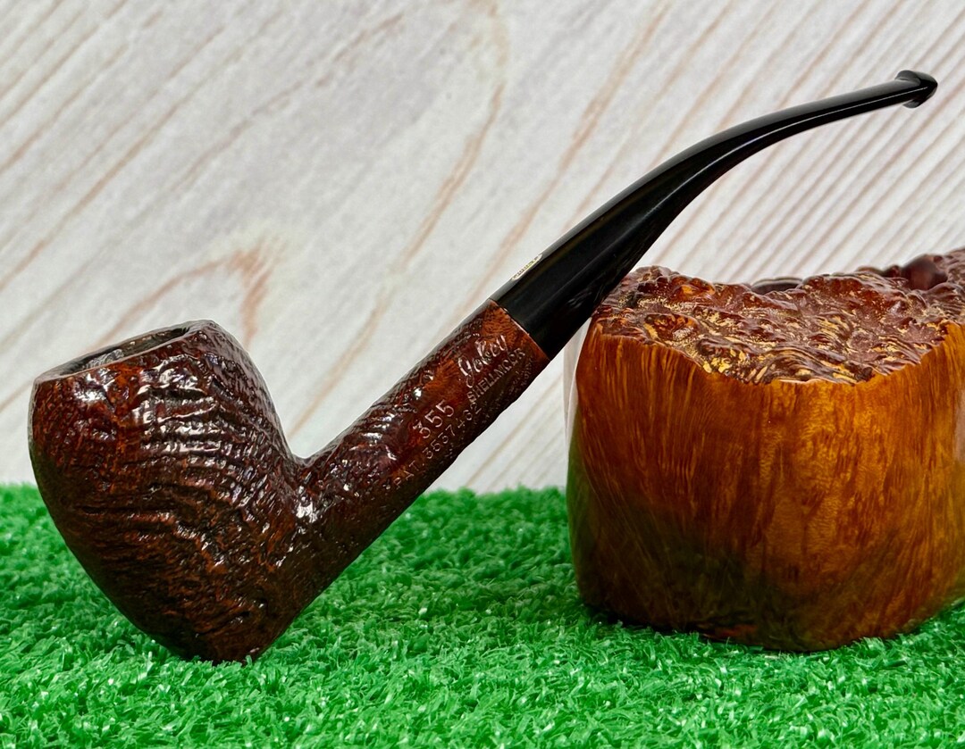 Vintage Jobey Shellmoor Bent Acorn Pipe Ca. 1969-80’s in Danish Style W ...