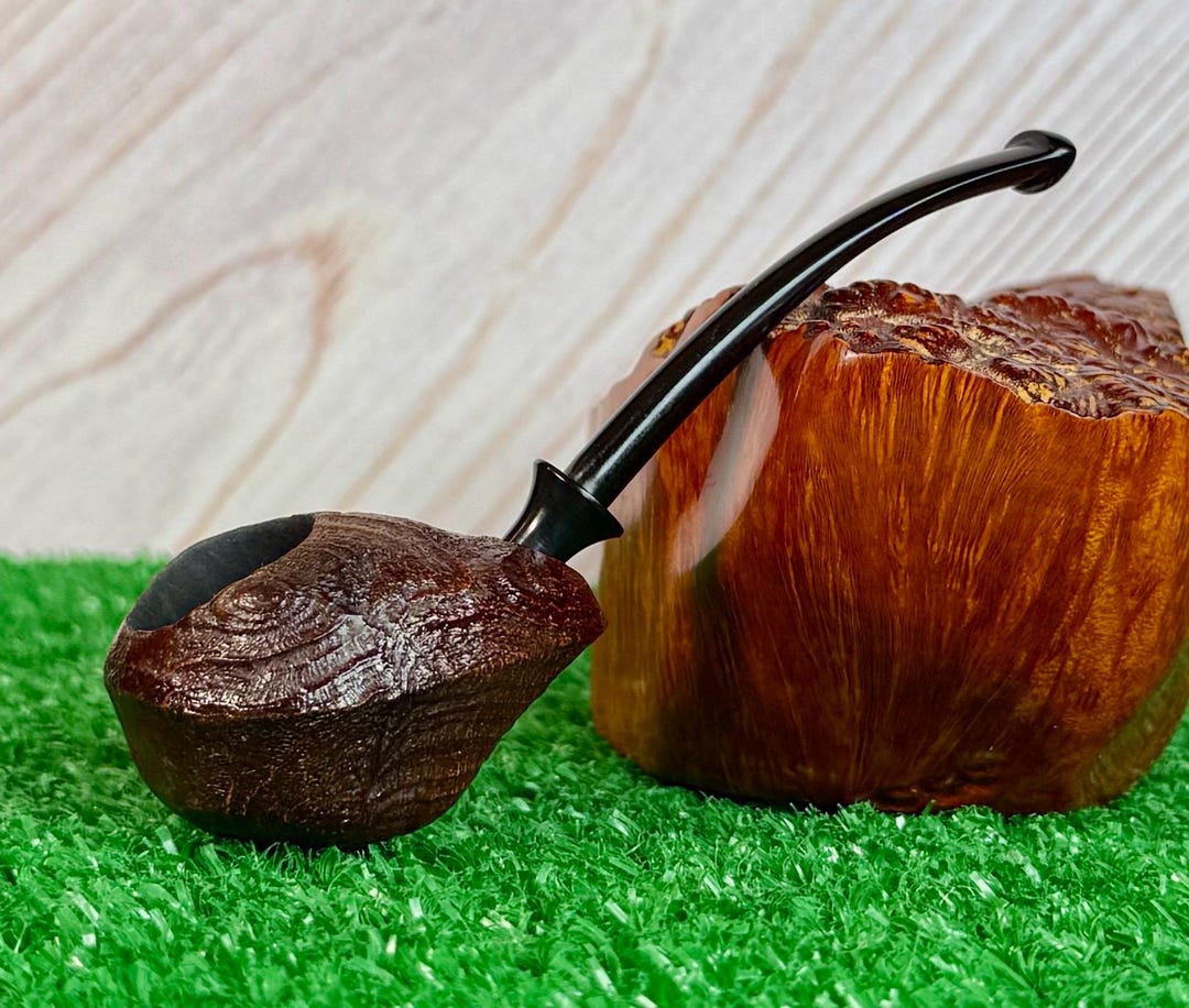 New HS Studio Freehand Japanese Inspired SMALL Pocket Pipe / Travel ...