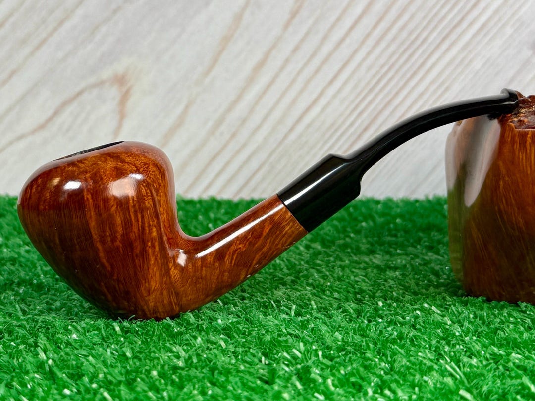 Stunning Johs Medium Bent Acorn Danish Handmade Pipe With 360 Degree ...