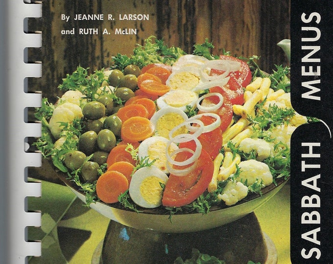 Fifty Two Sabbath Menus Seventh-day Adventist Church Vintage 1969 ...