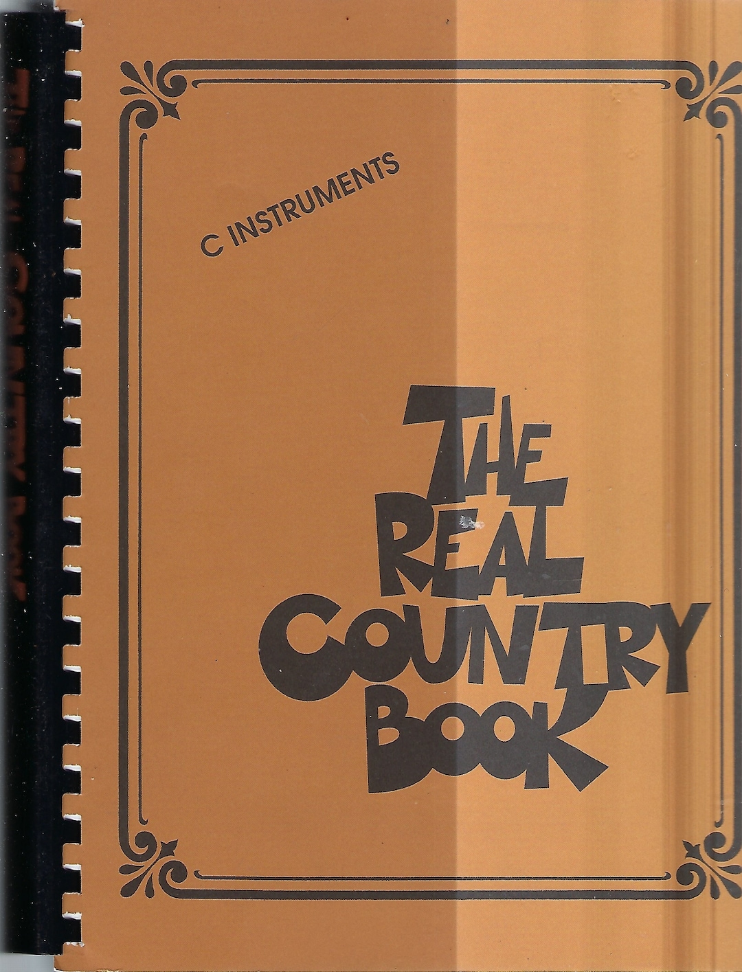 The Real Country Book Vintage Popular Country Western Music Lyrics ...