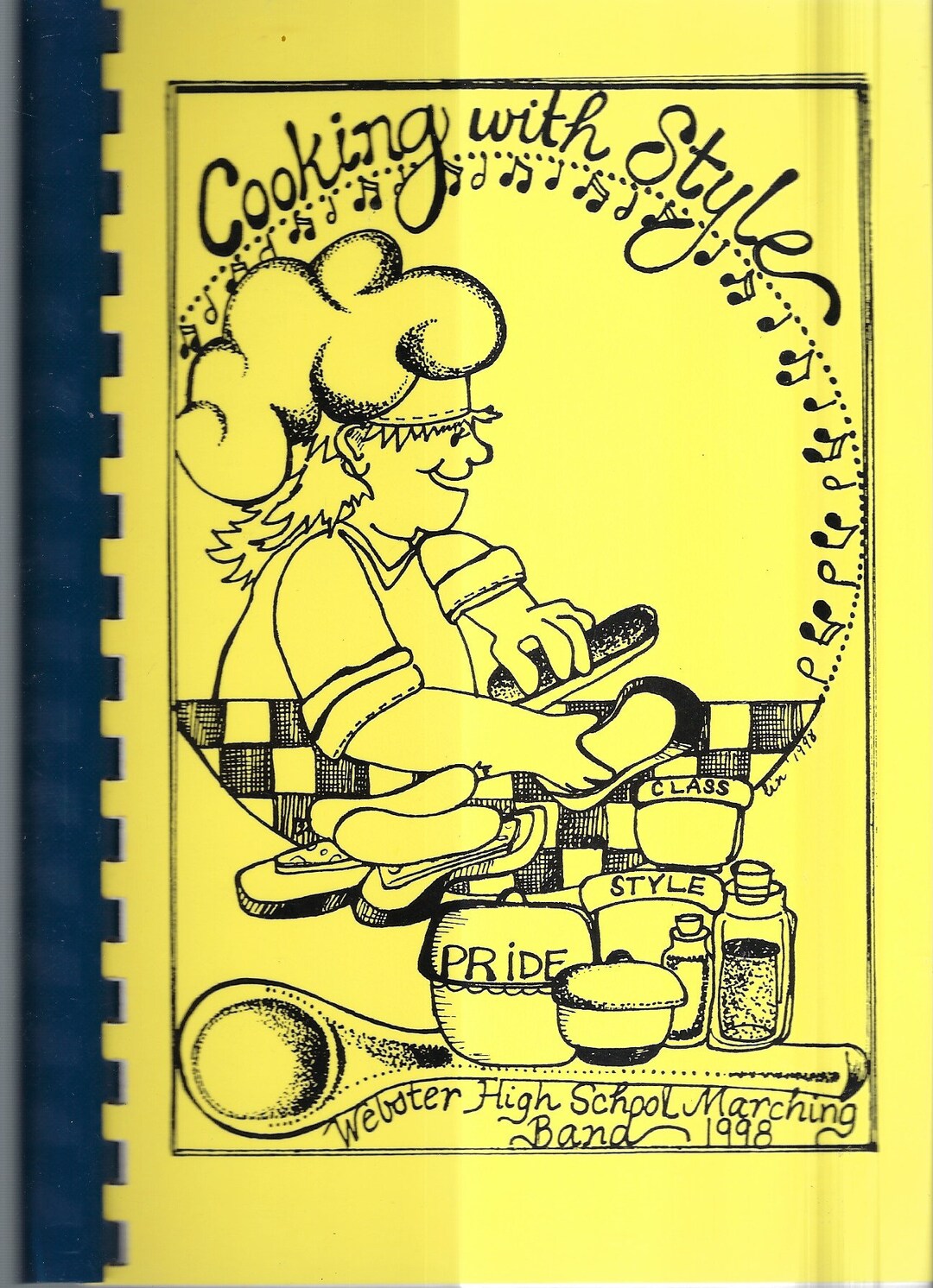 Webster New York Vintage 1998 High School Marching Band Cooking With ...