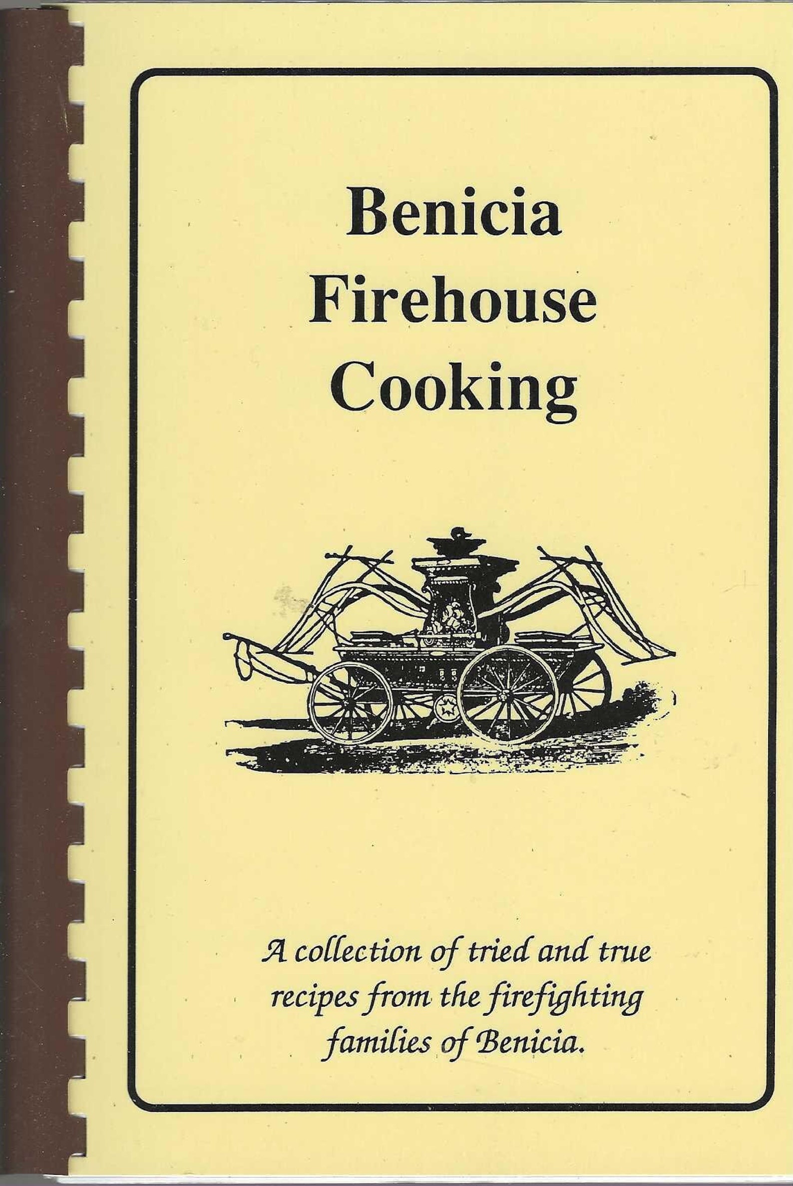 Benicia California Vintage 1992 Volunteer Fire Dept Firehouse Cooking ...