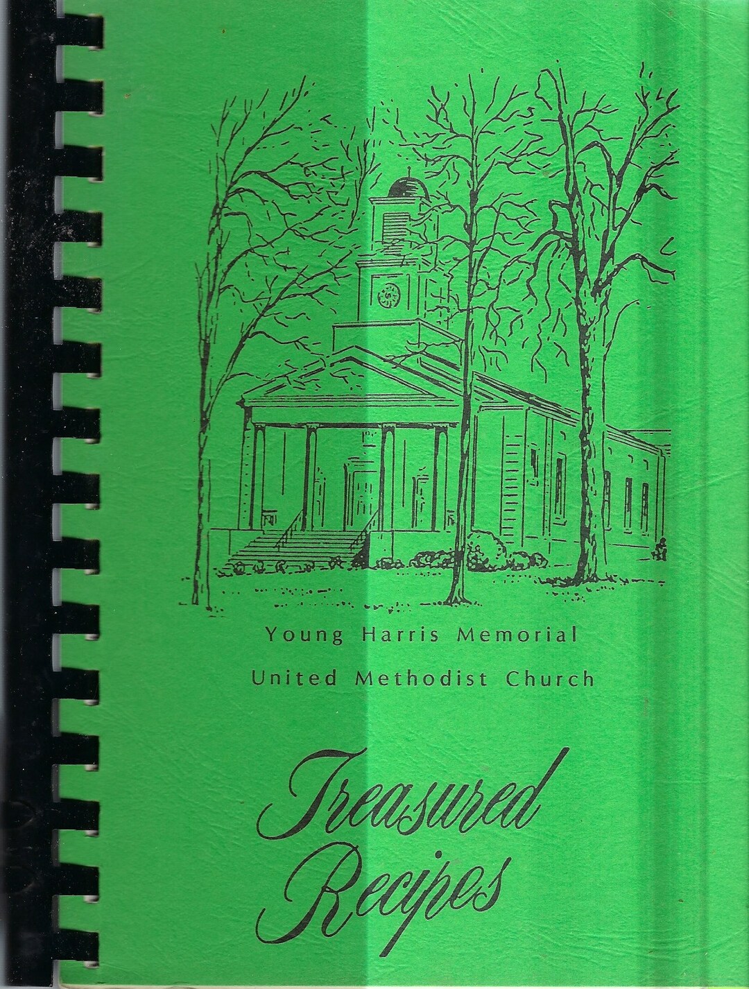 Athens Georgia Vintage 1981 Young Harris Memorial Methodist Church ...