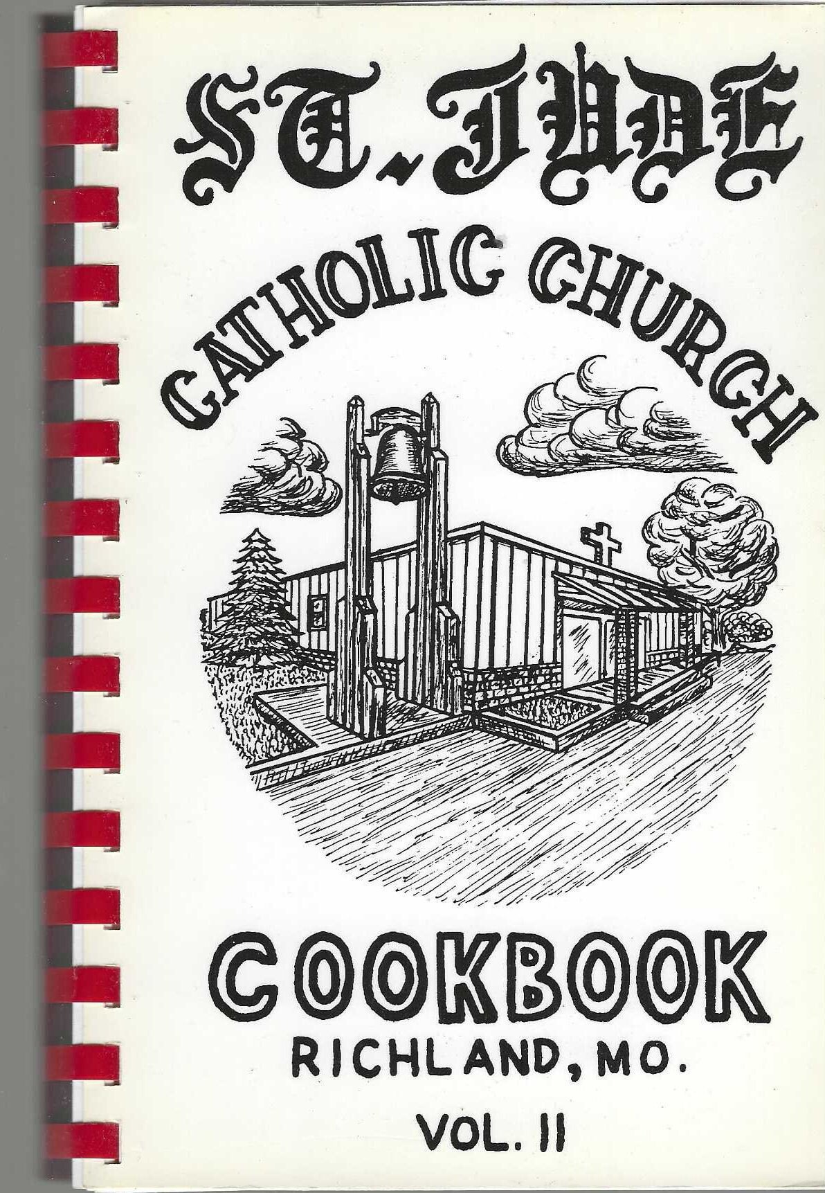 Richland Missouri St Jude Catholic Church Cookbook MO Community ...