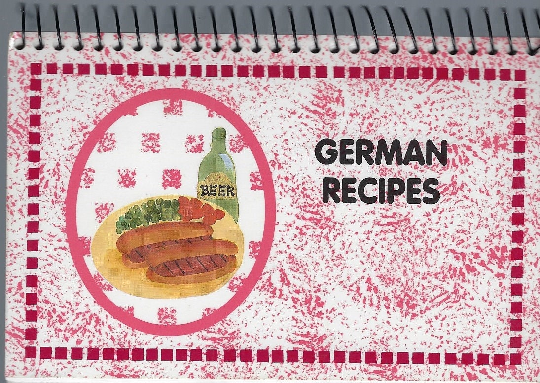 German Recipes Vintage 1994 All Ethnic Cookbook by G & R Publishing ...
