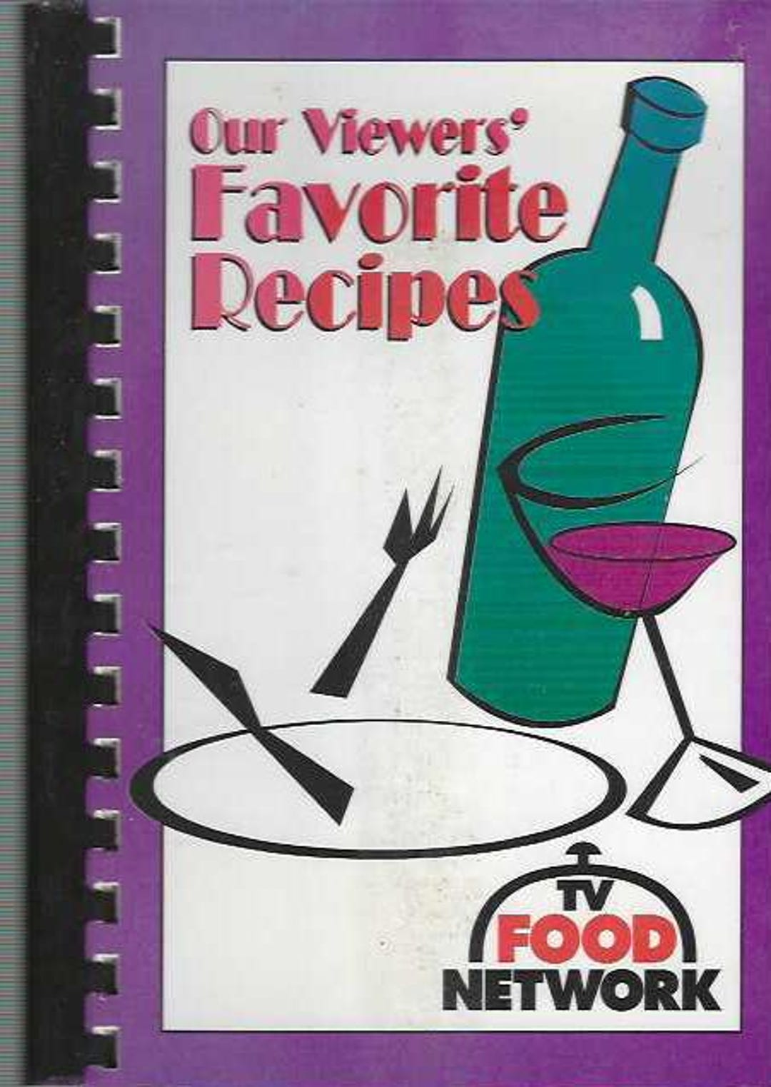 TV Food Network Vintage 1995 Our Viewers Favorite Recipes Cookbook ...