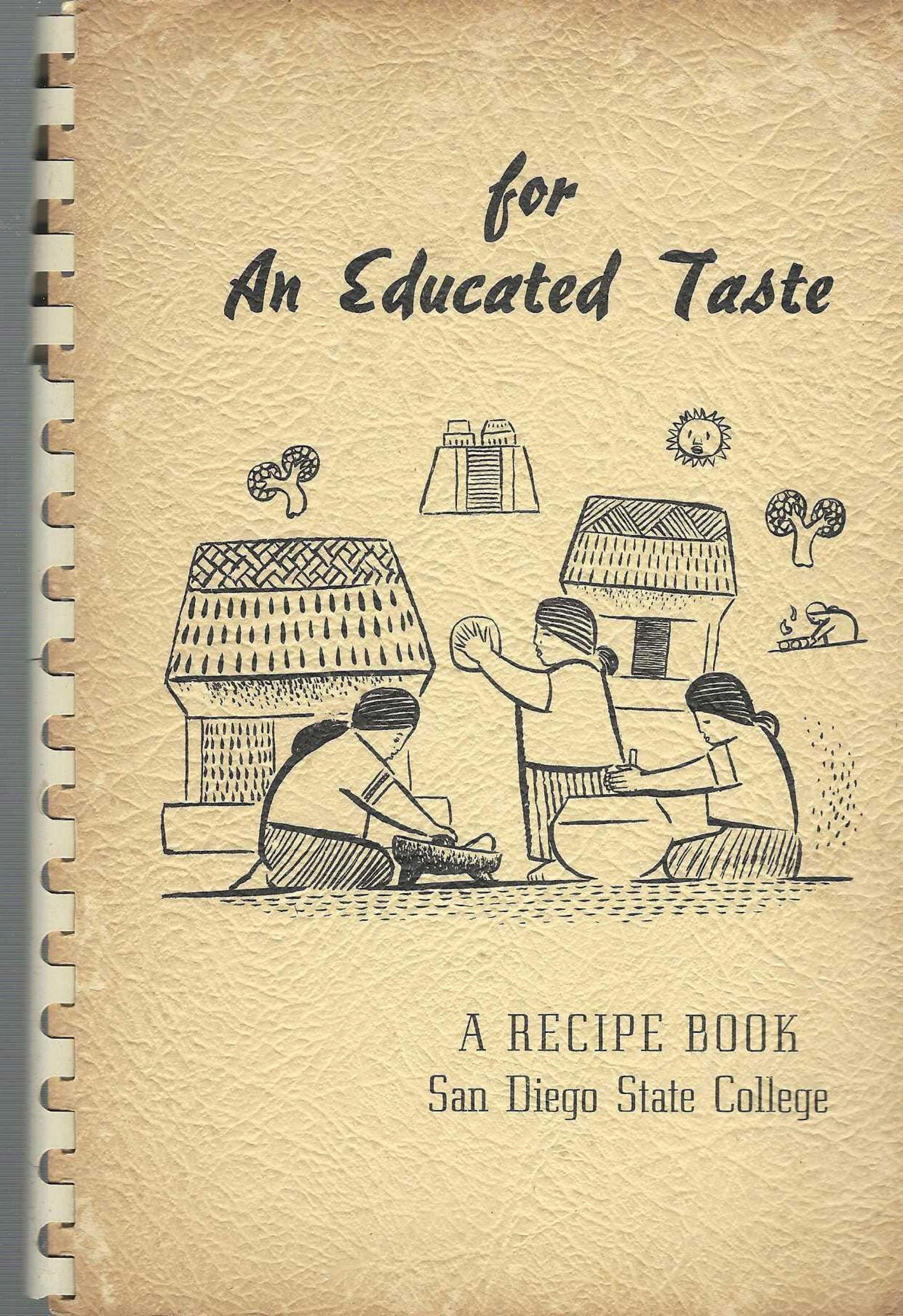San Diego California Vintage 1954 State College for an Educated Taste ...
