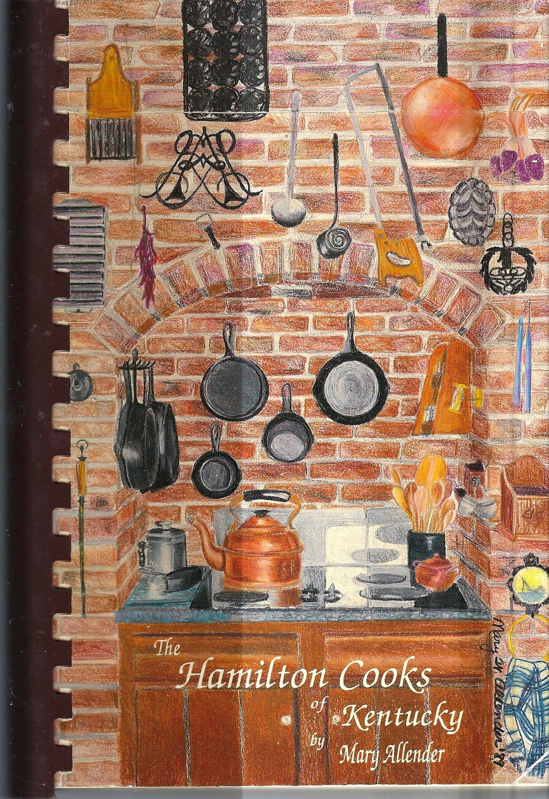 Columbia KY Vintage 1989 the Hamilton Cooks of Kentucky by Mary ...