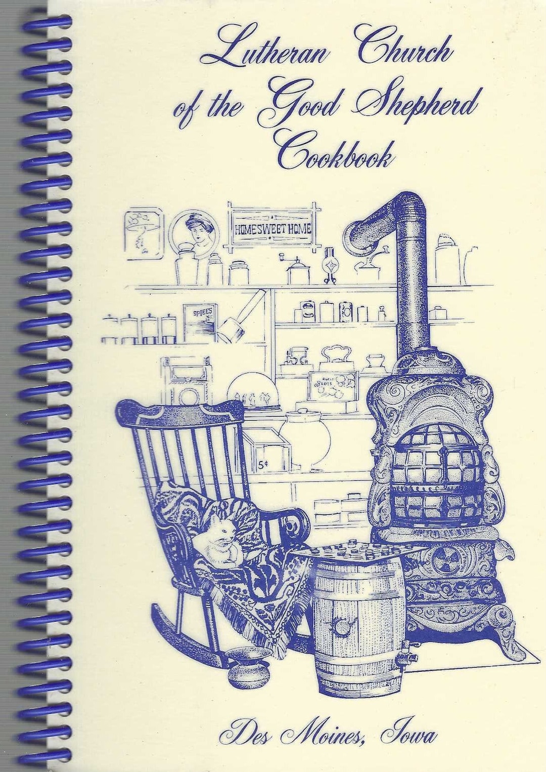 Des Moines Iowa Vintage Lutheran Church of the Good Shepherd Cookbook ...