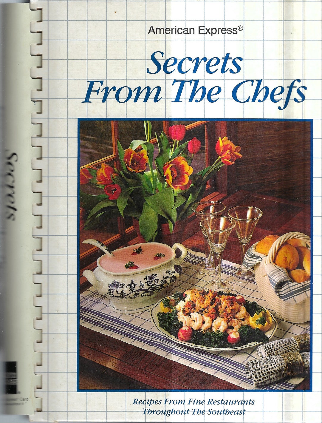 American Express Secrets From the Chefs Cookbook Vintage 1984 South ...
