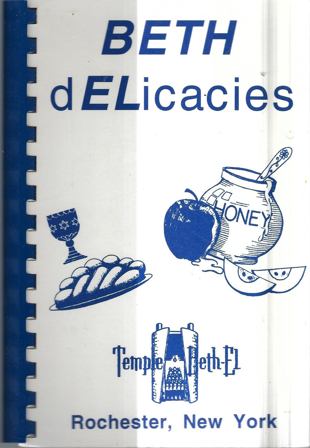 Rochester New York Vintage 1994 Temple Beth-el Delicacies Ethnic Jewish ...