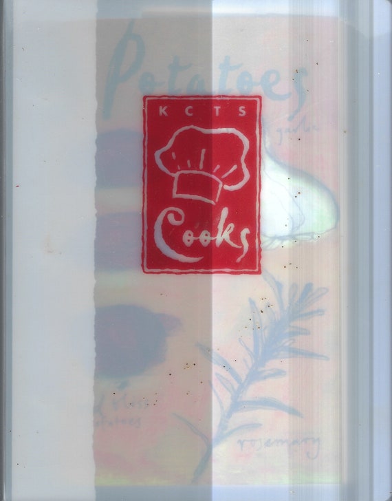 Seattle Washington 2001 KCTS TV Cooks Potatoes Book Wa | Etsy