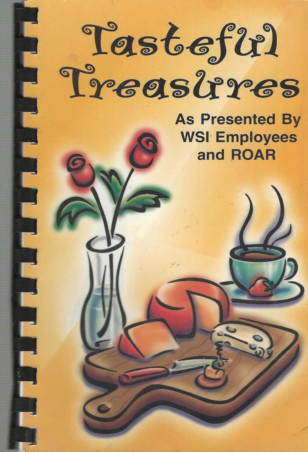 Las Vegas Nevada Vintage WSI Wackenhut Services Employees Tasteful Treasures Cookbook NV ...