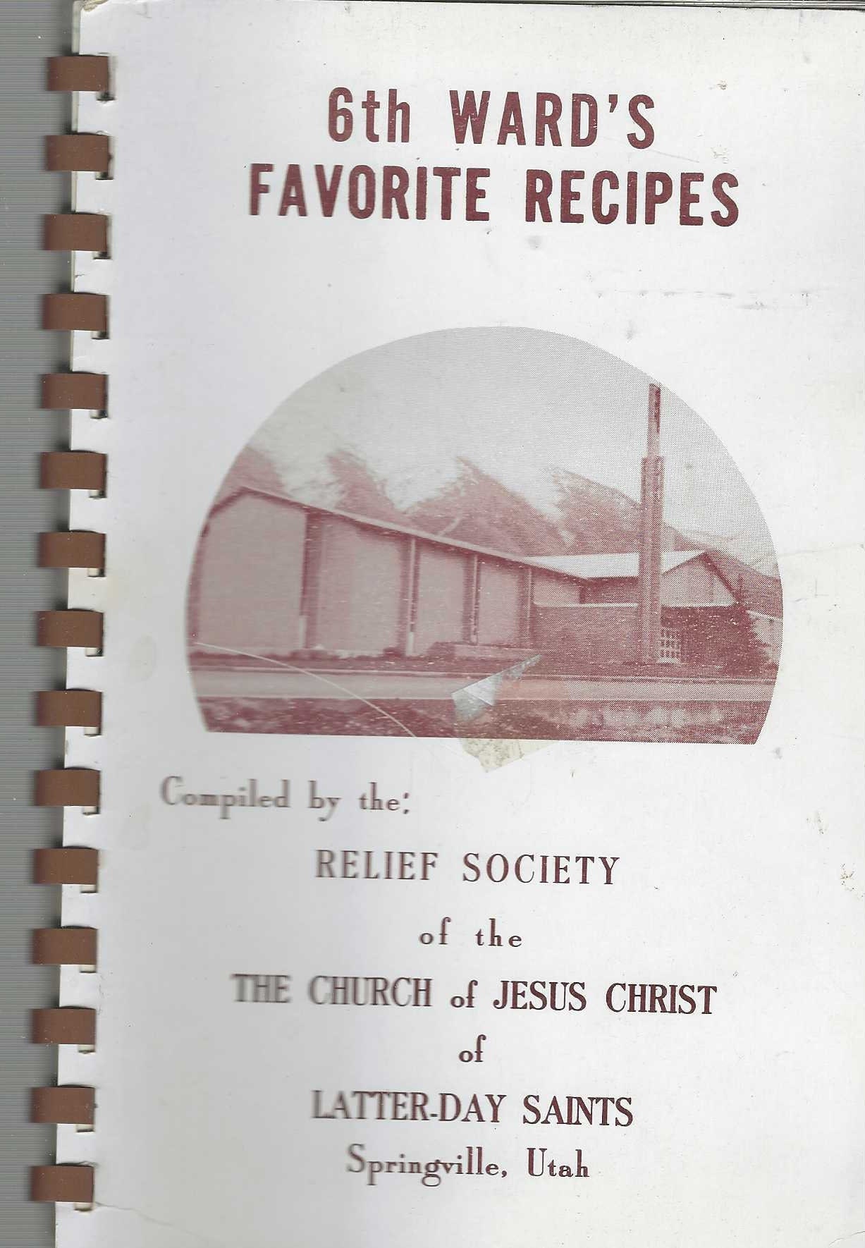 Springville Utah Vintage 1963 LDS Mormon Church 6th Ward Favorite ...
