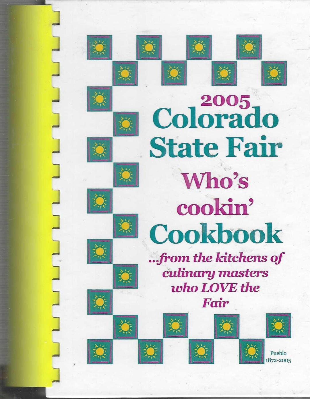 Pueblo CO Vintage Colorado State Fair Who's Cookin Ethnic HC Cookbook ...