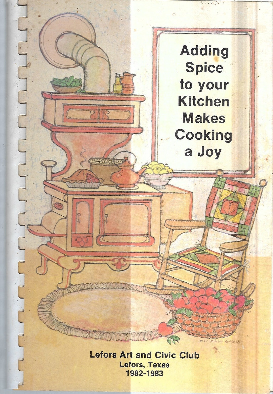 Lefors Texas Vintage 1982 Art & Civic Club Adding Spice to Your Kitchen ...