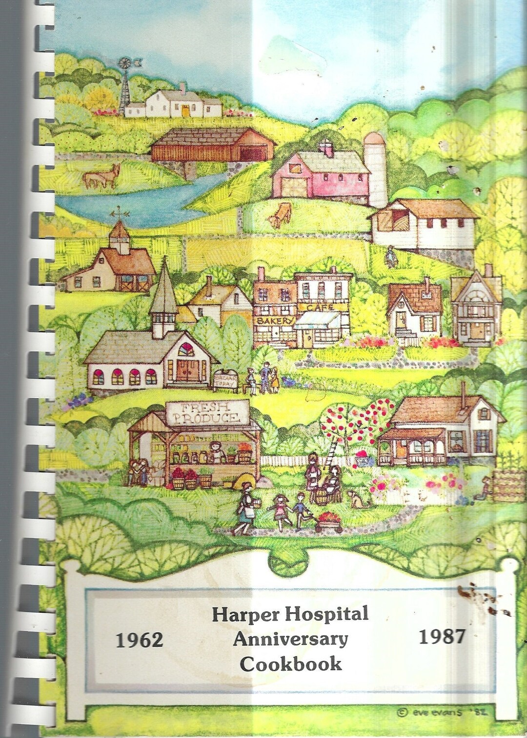 Harper Kansas Vintage 1987 Hospital Anniversary Cookbook KS Community ...