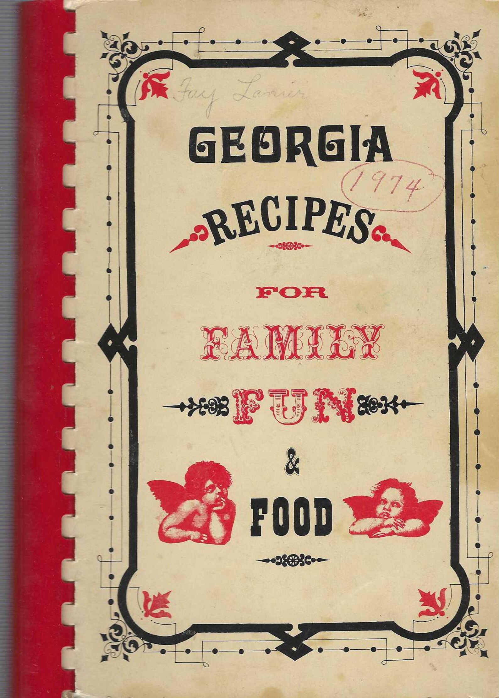 Atlanta GA Vintage 1976 Medical Association Auxiliary Georgia Recipes ...