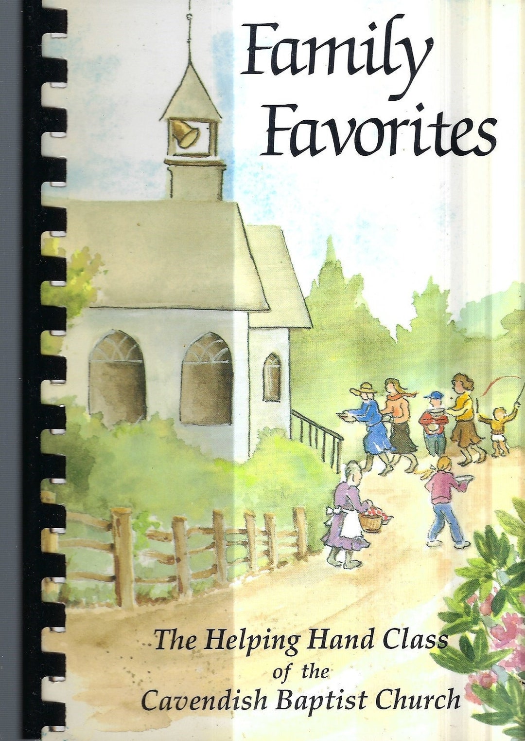Cavendish Vermont Vintage 1993 Baptist Church Family Favorites Cookbook ...