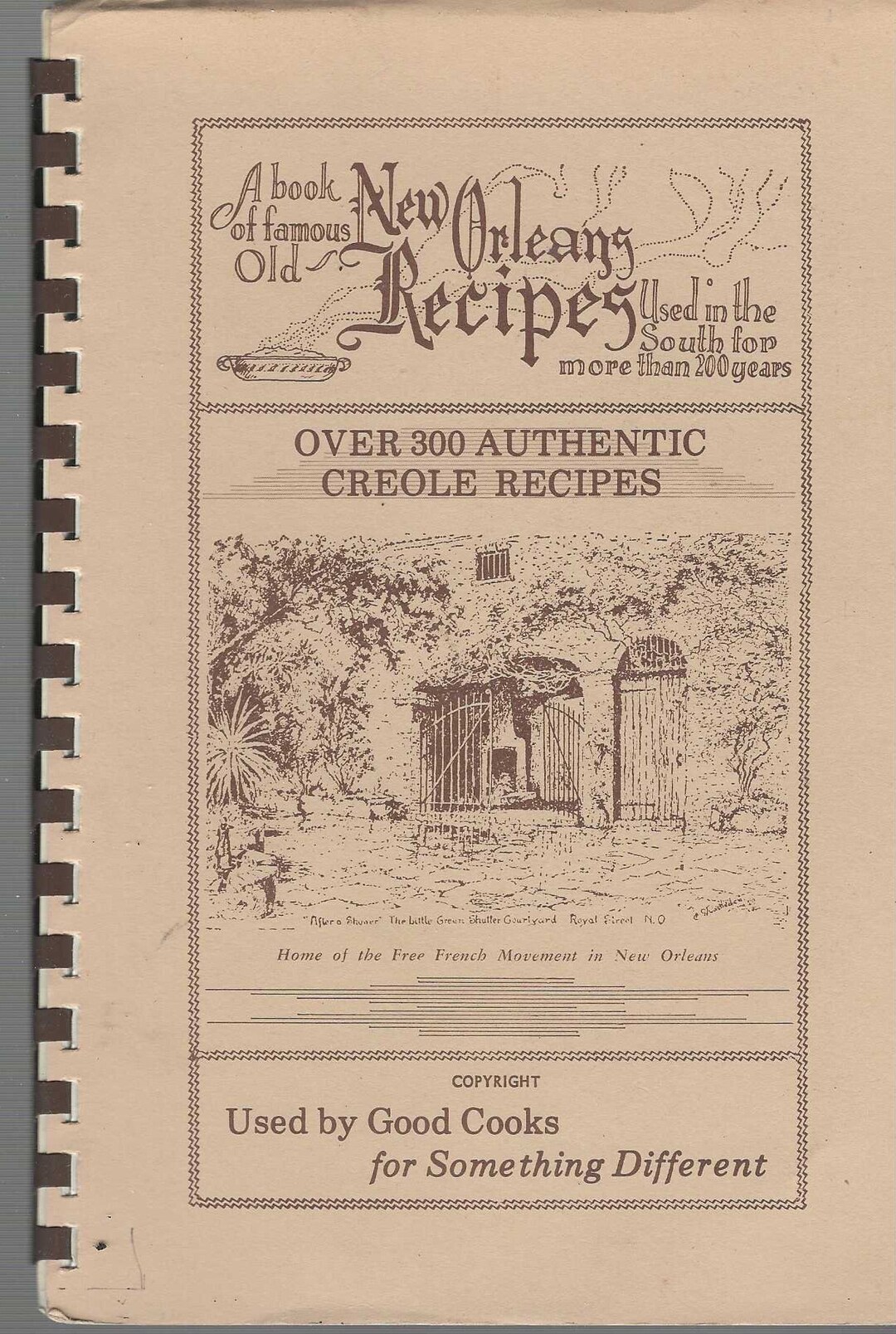 A Book of Famous Old New Orleans Creole Recipes Cookbook Louisiana ...