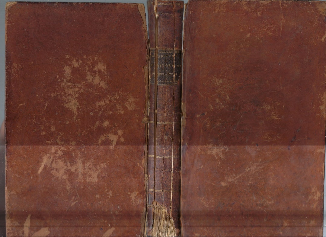WEBSTER'S a Brief History of Epidemic & Pestilenial Diseases 1799 ...
