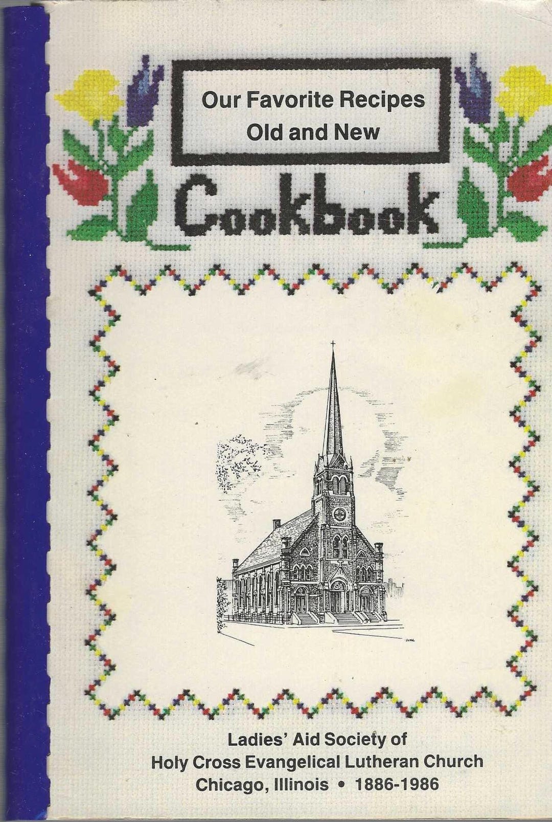 Chicago Illinois Vintage 1985 Holy Cross Evangelical Lutheran Church ...