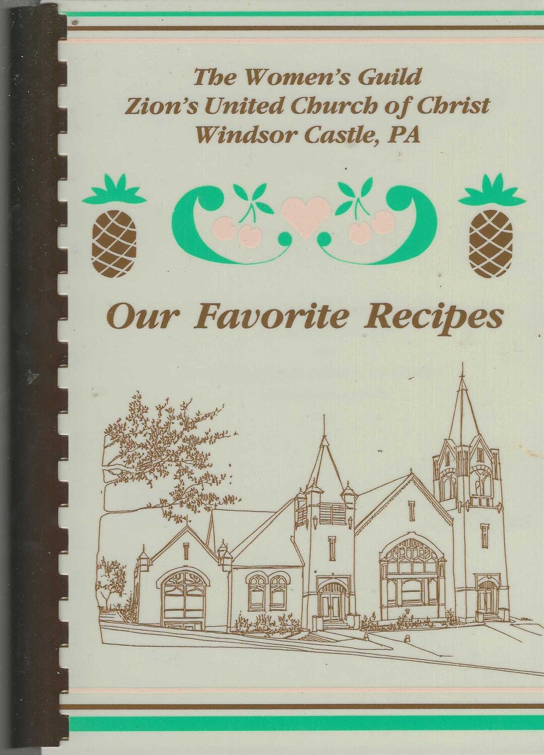 Windsor Castle Pennsylvania Vintage 1990 Zion United Church of Christ ...