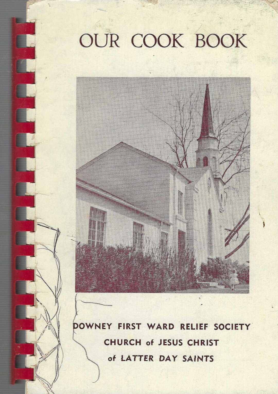 Downey California Antique LDS Latter Day Saints Church Ward Relief Our ...