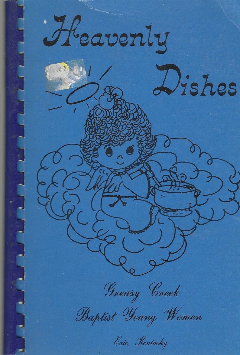 Erie Kentucky Vintage 1986 Greasy Creek Baptist Church Heavenly Dishes ...