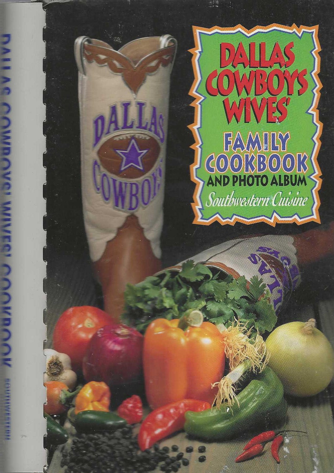 Texas Vintage 1994 Dallas Cowboys Wives Family Cookbook TX Favorite ...