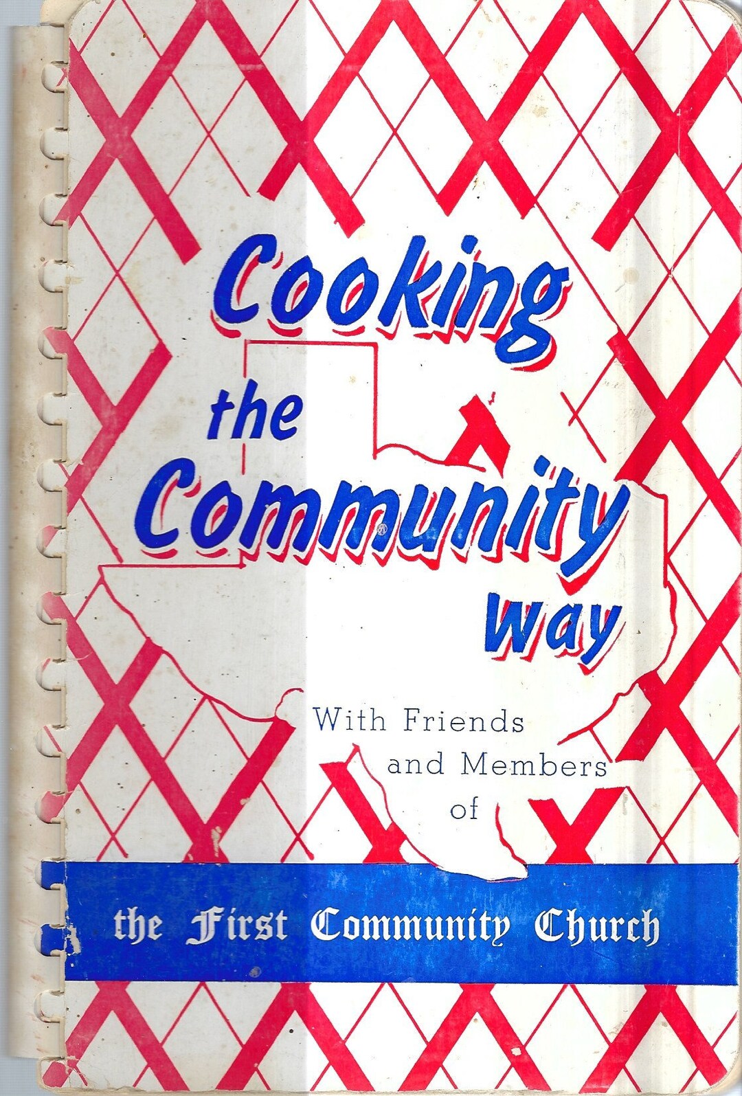 Dallas Texas Vintage 1951 Cooking the First Community Church Way ...