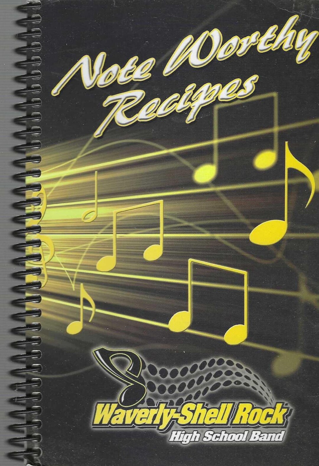 Waverly Iowa Vintage High School Band Note Worthy Recipes Cookbook IA ...