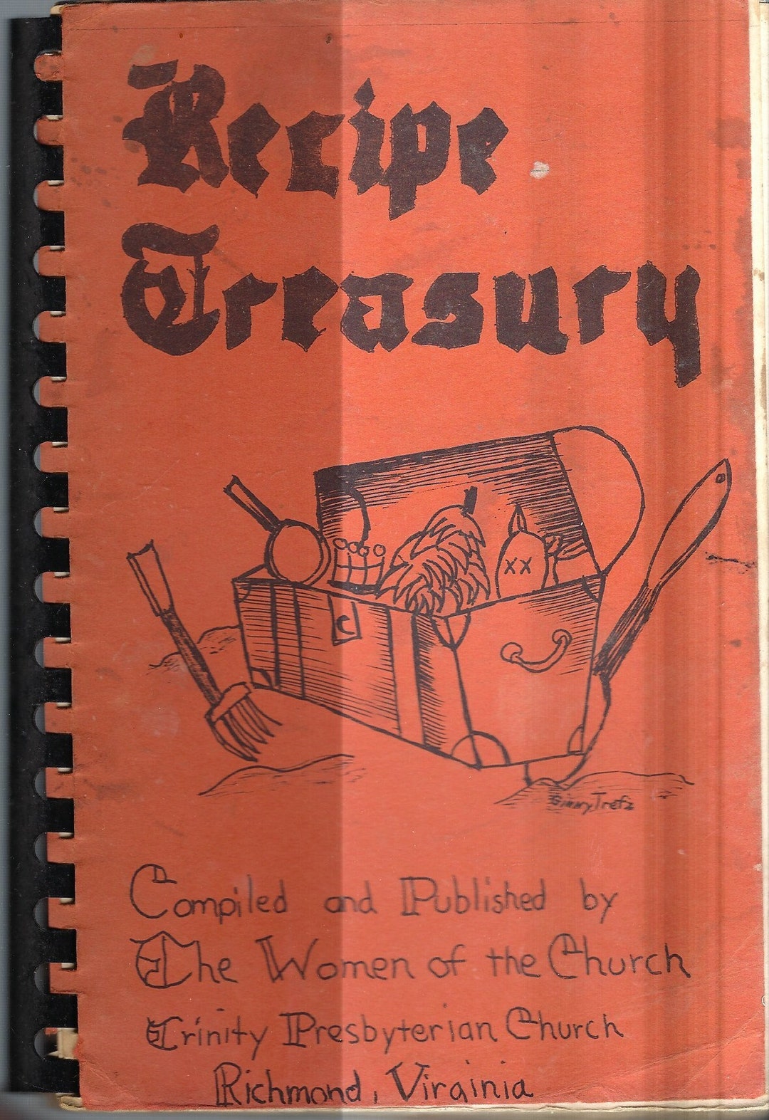 Richmond Virginia Vintage 1969 Trinity Presbyterian Church Recipes ...