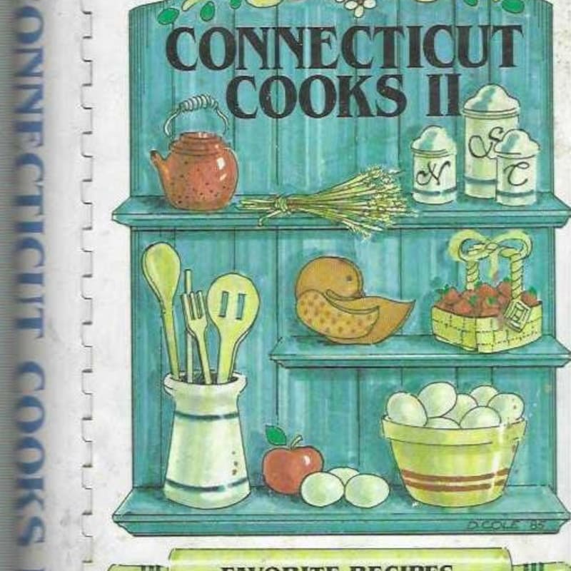 Connecticut Cook Books - Etsy
