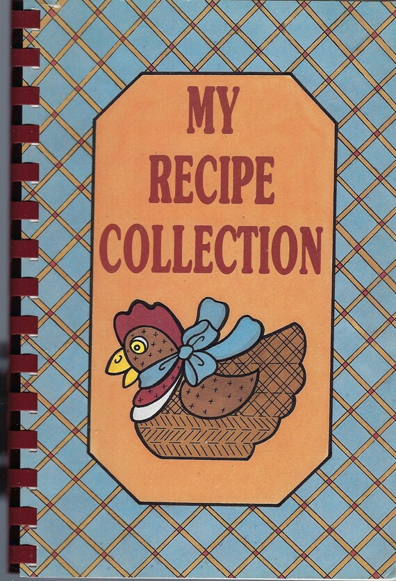 My Recipe Collection Do-it-yourself Cookbook No Writings - Etsy