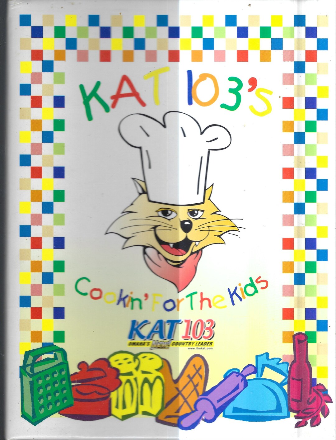 Omaha Nebraska Vintage KAT 103 Radio Cookin for the Kids Cookbook NE ...