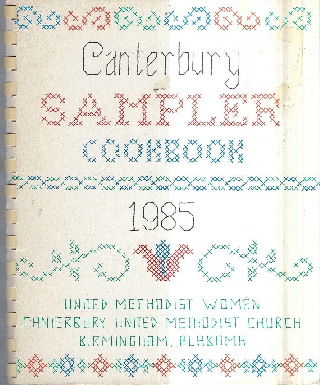 Birmingham Alabama Vintage 1985 Canterbury United Methodist Church ...