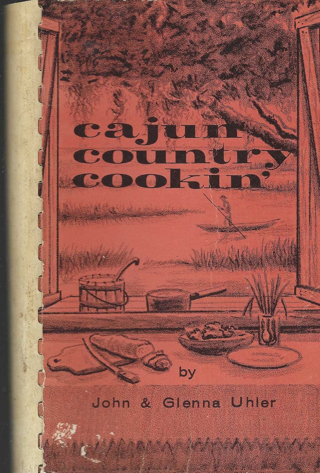 Baton Rouge Plaquemine Louisiana Vintage 1968 Cajun County Cookin LA ...