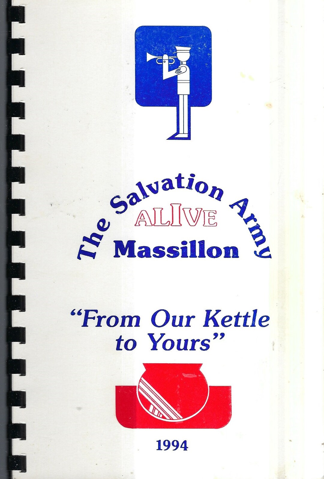 Massillon Ohio Vintage 1994 Salvation Army From Our Kettle to Yours ...