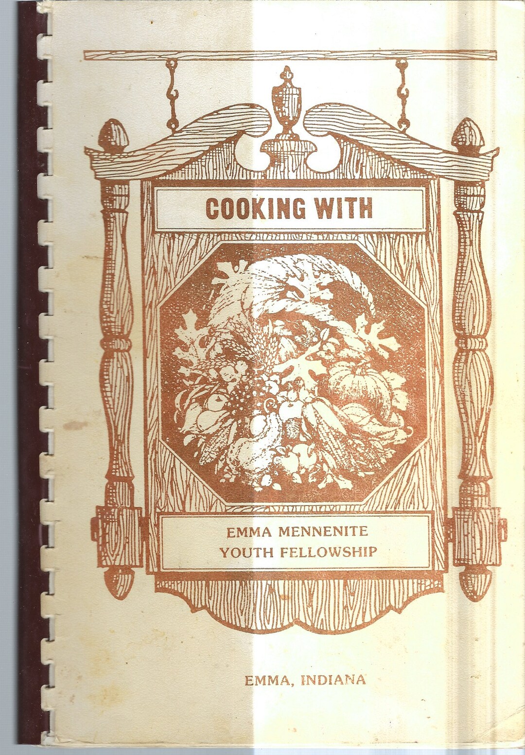 Emma Indiana Vintage 1970s Cooking With Mennonite Church Cookbook IN ...